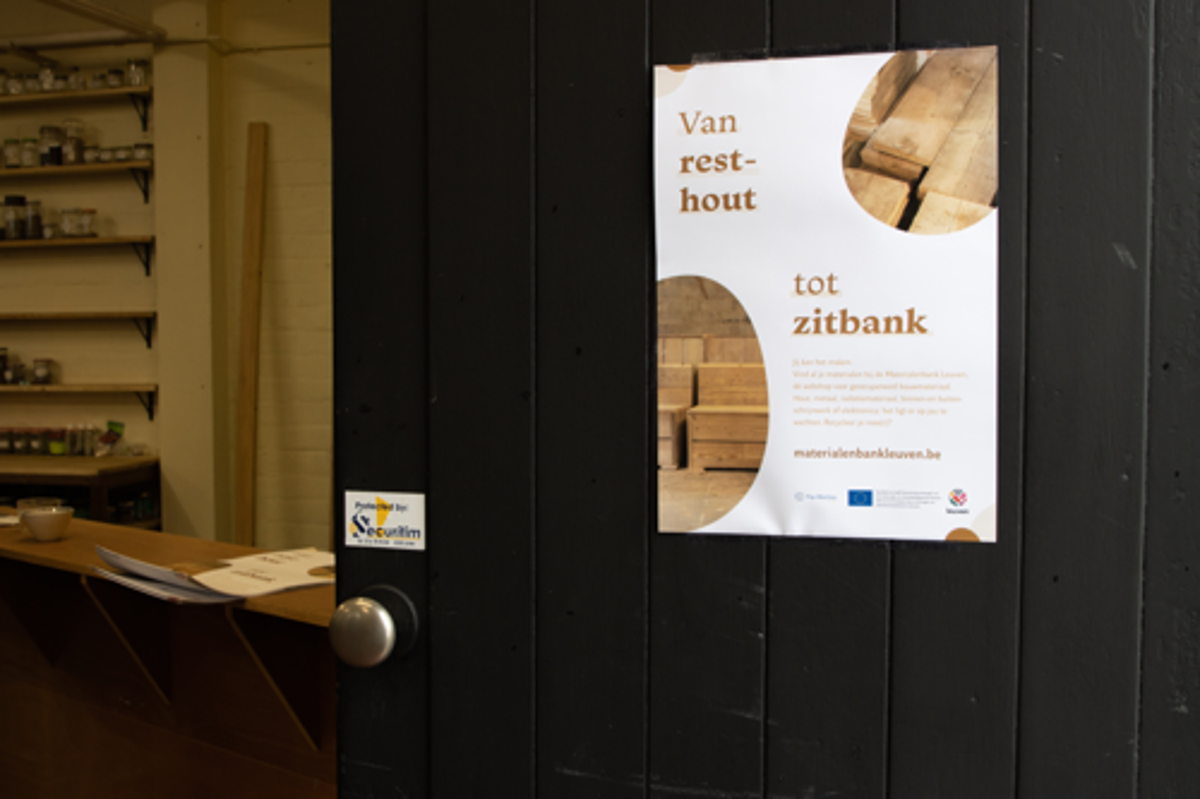 Materialenbank Leuven verhuist wegens succes naar grotere locatie